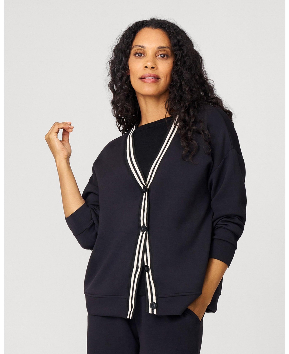 Click here for Cable & Gauge Womens Yummy Modal Relaxed Cardigan... prices