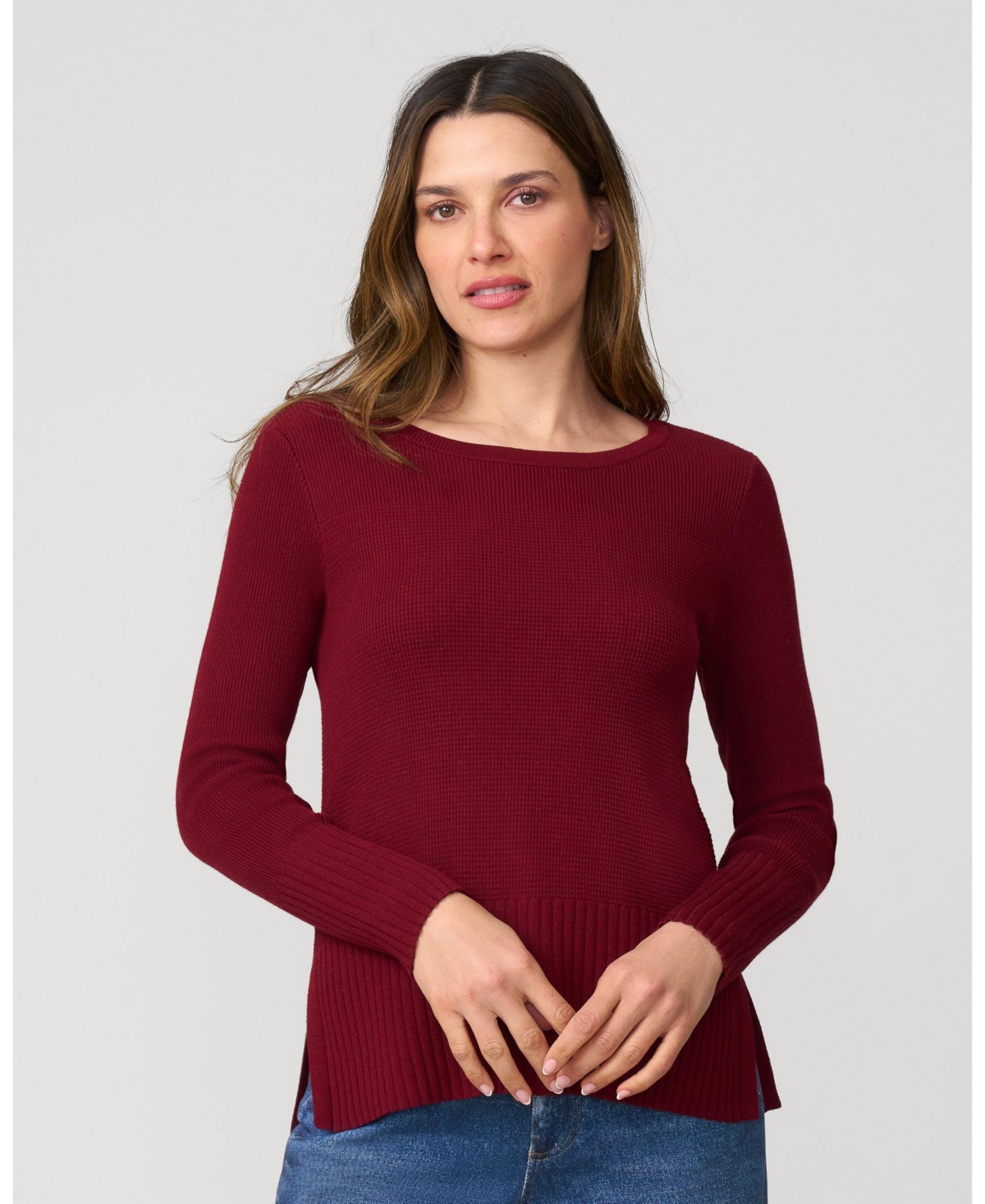 Click here for Cable & Gauge Womens Minimalist Midweight Tunic Sw... prices