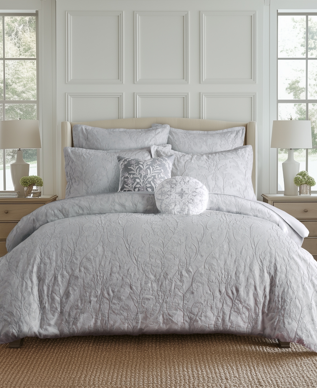 Click here for Levtex Alessio Textured 3-Pc. Duvet Cover Set  Kin... prices