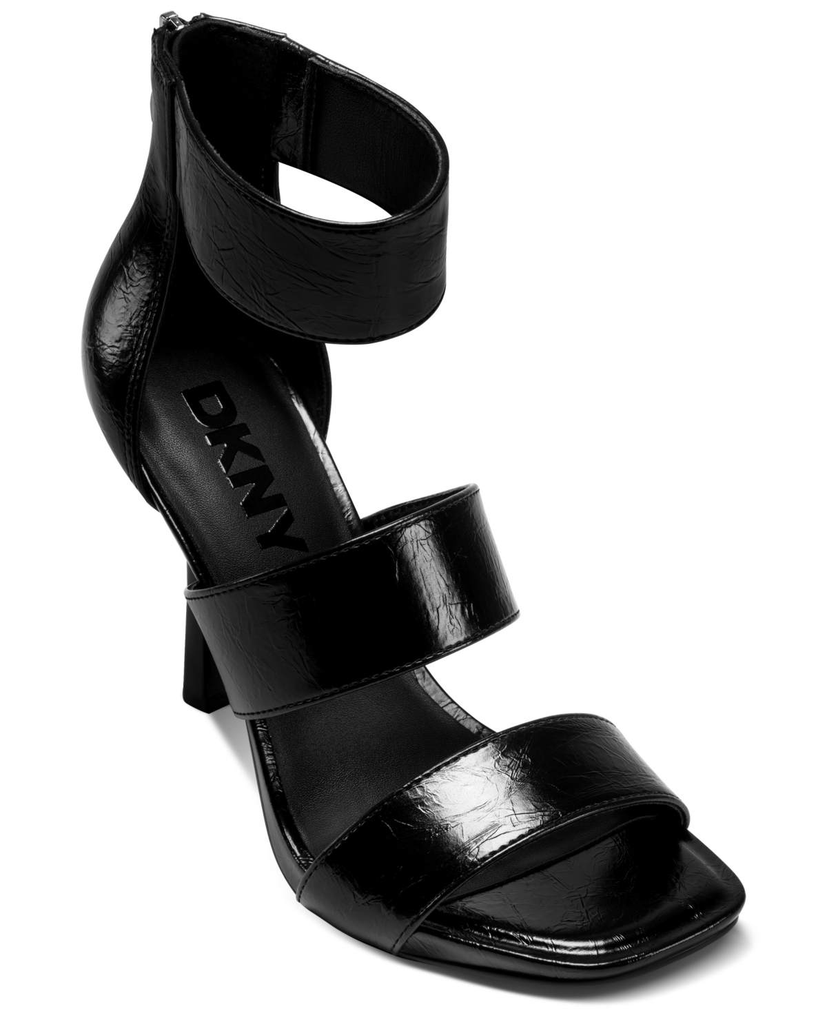 Click here for Dkny Womens Nikolaos Slip-On Dress Sandals - Black prices