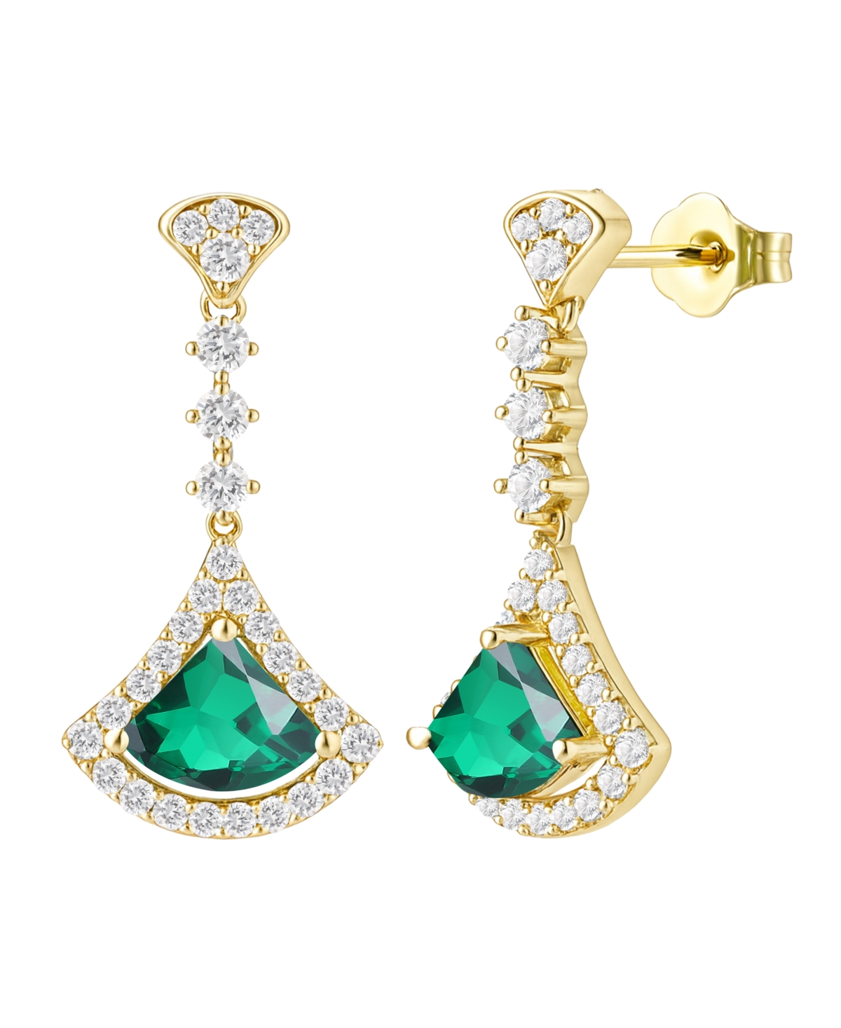 Click here for Macys Lab-Grown Emerald (1 ct. t.w.) and Lab-Grown... prices
