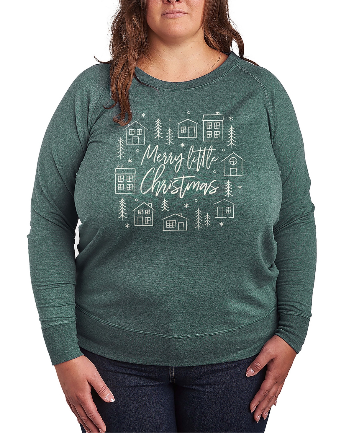 Click here for Hybrid Apparel Merry Little Christmas Houses Women... prices