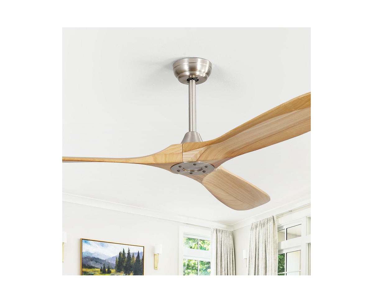 Click here for 60-inch Modern Sand Nickel 3-Blade Ceiling Fans wi... prices