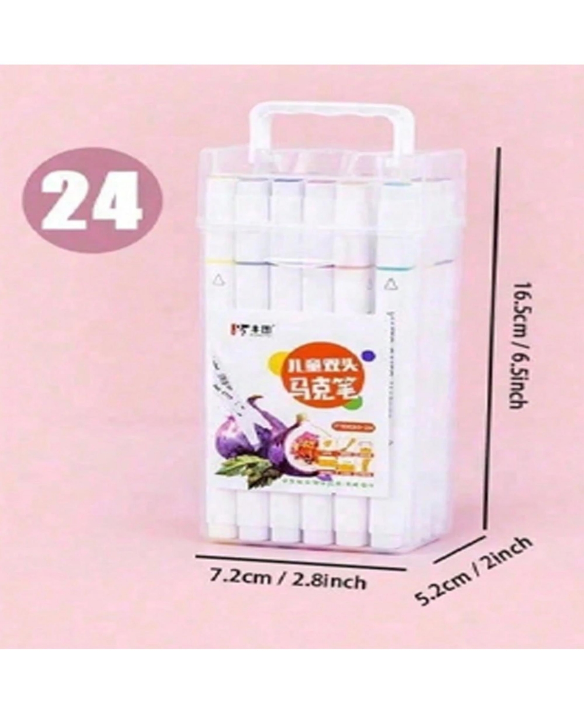 Click here for Htutwoo 24 Colors Ended Watercolor Marker Pens Wit... prices
