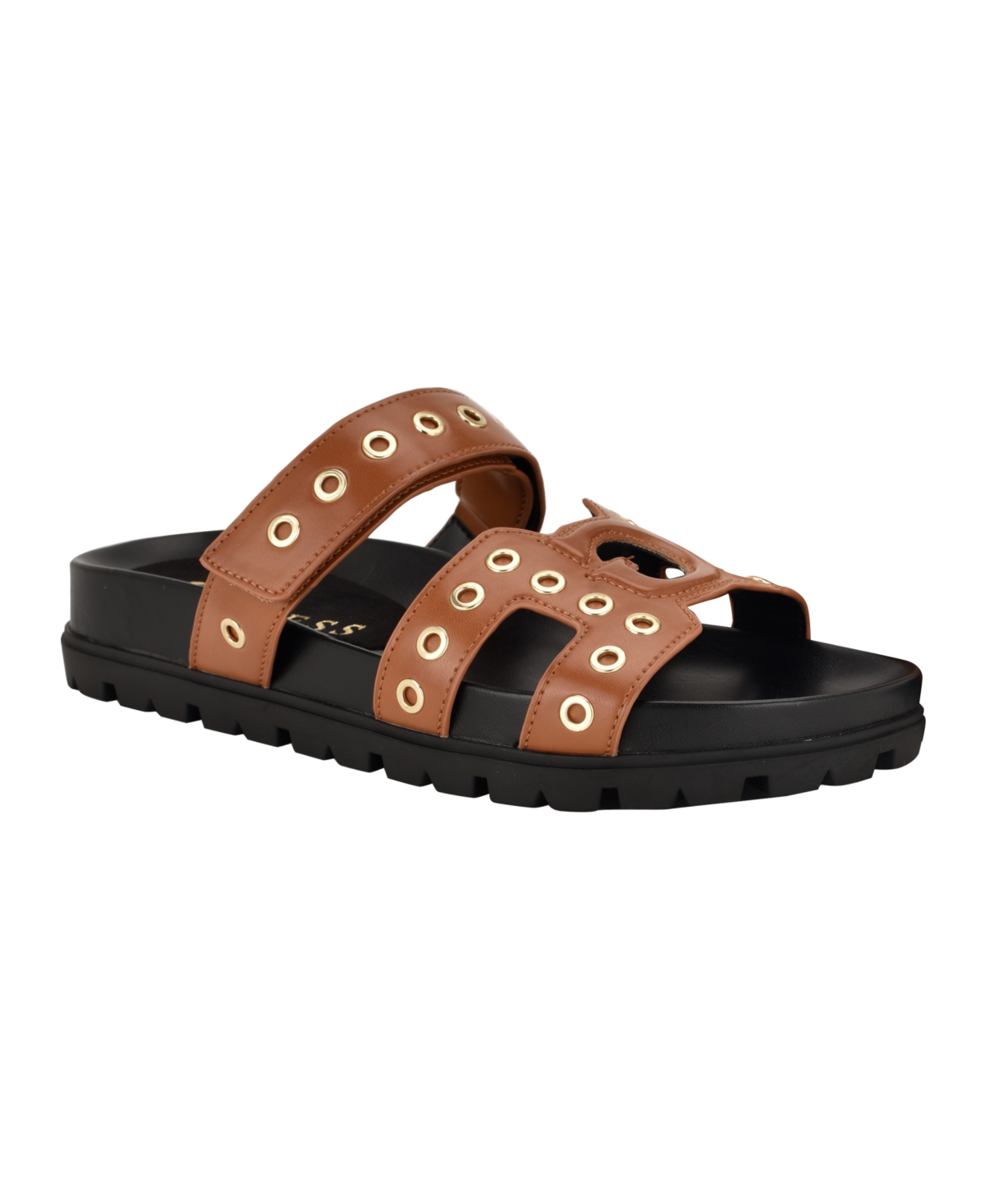 Click here for Guess Womens Fashie Double Strap Footbed Sandals -... prices