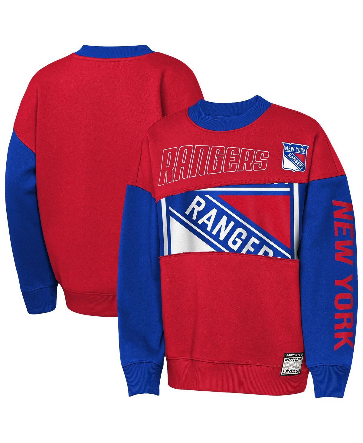 Click here for Outerstuff Big Boys and Girls Red/Blue New York Ra... prices