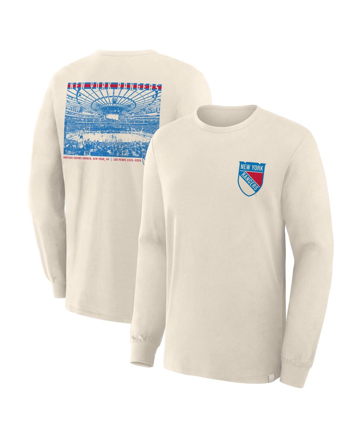 Click here for Fanatics Mens Beige New York Rangers Centennial Lo... prices