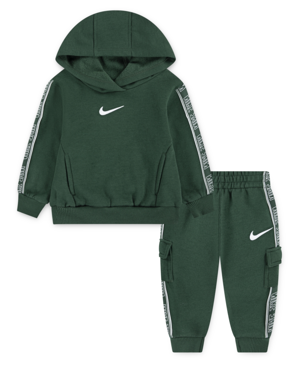 Click here for Nike Baby Boys 2-Piece Taping Detail Hoodie and Jo... prices