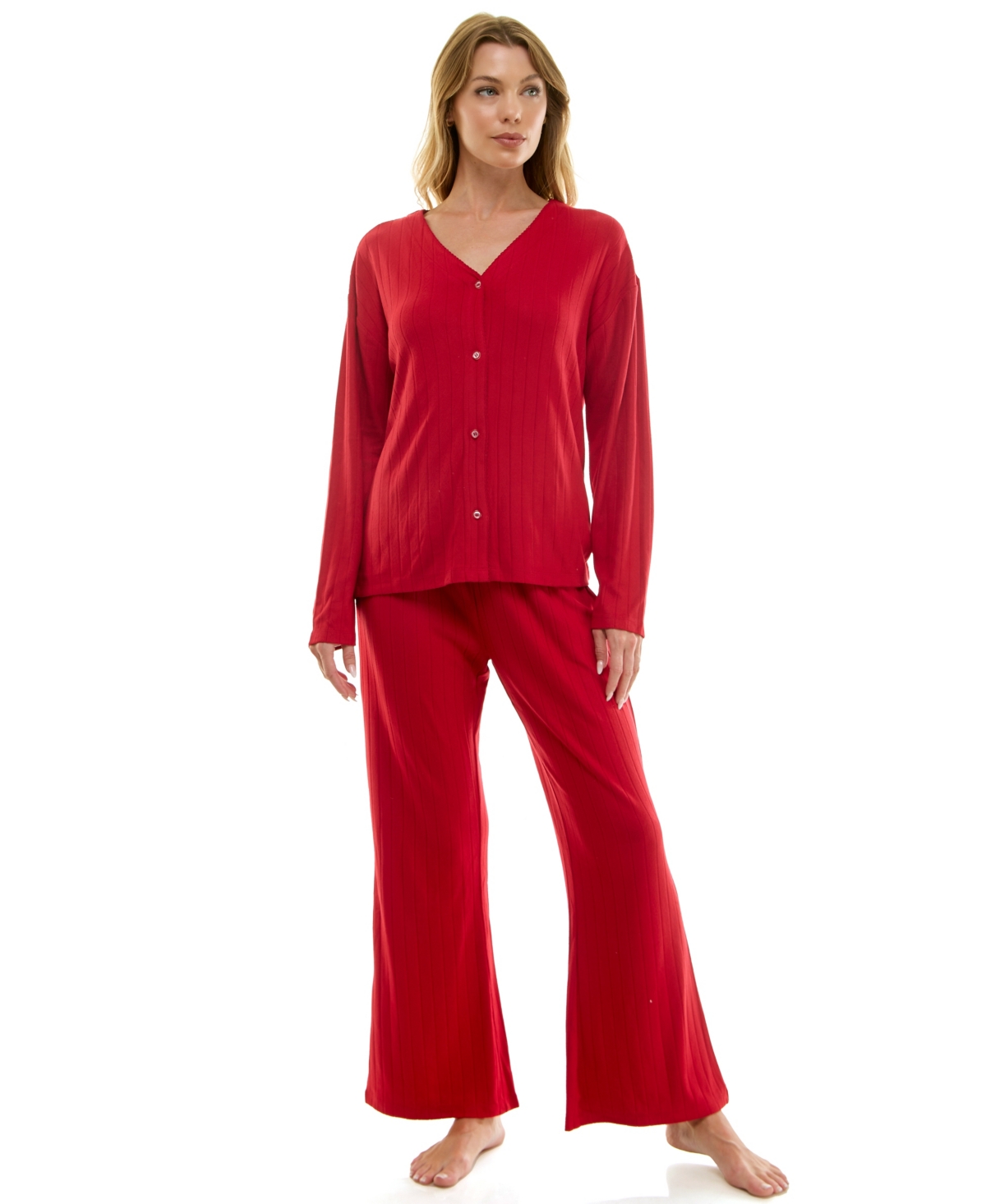 Click here for Sincerely Jules Womens 3-Piece Pointelle Set - Win... prices