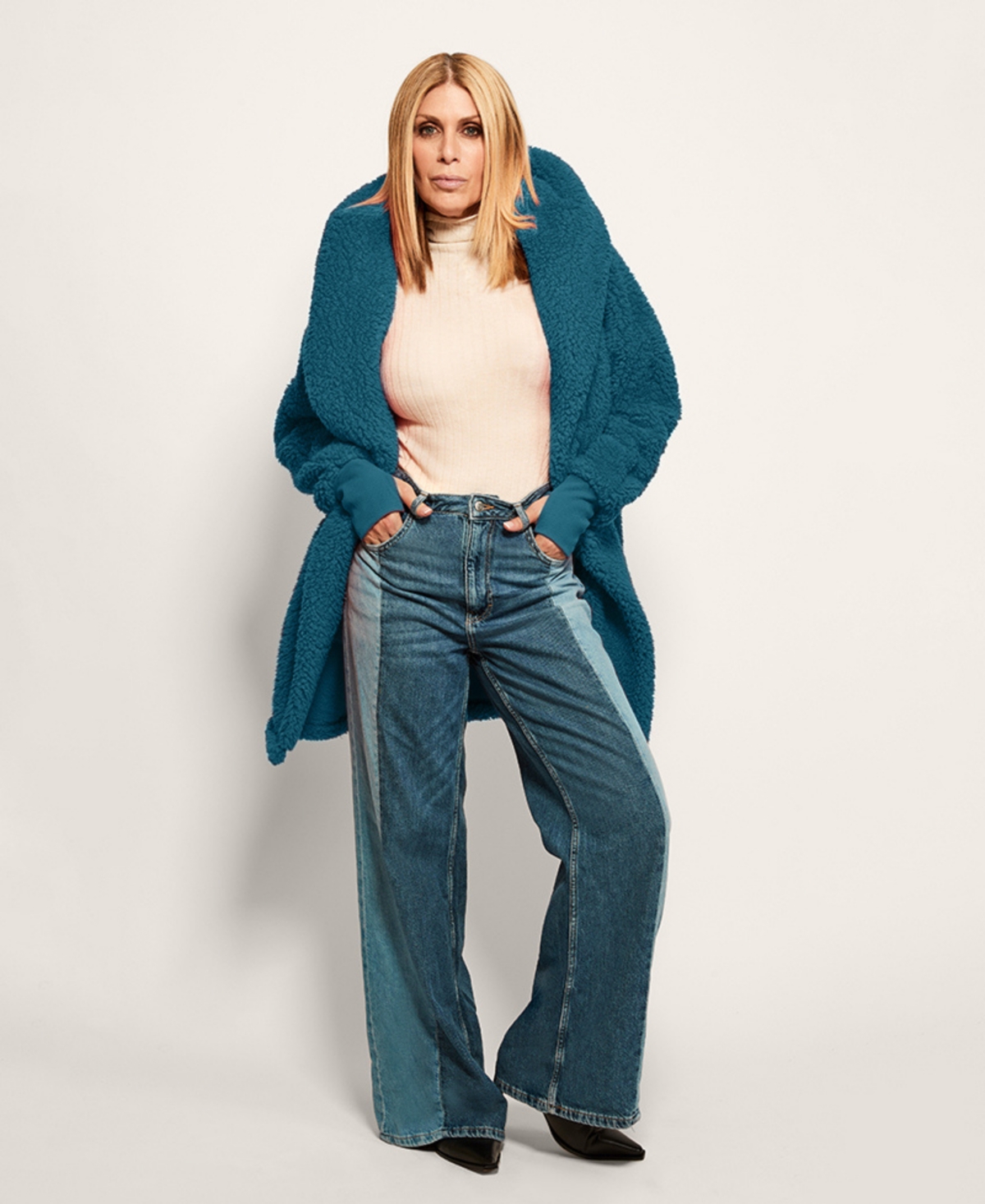 Click here for By Jill Martin Hooded Sherpa Button Front Lounger... prices