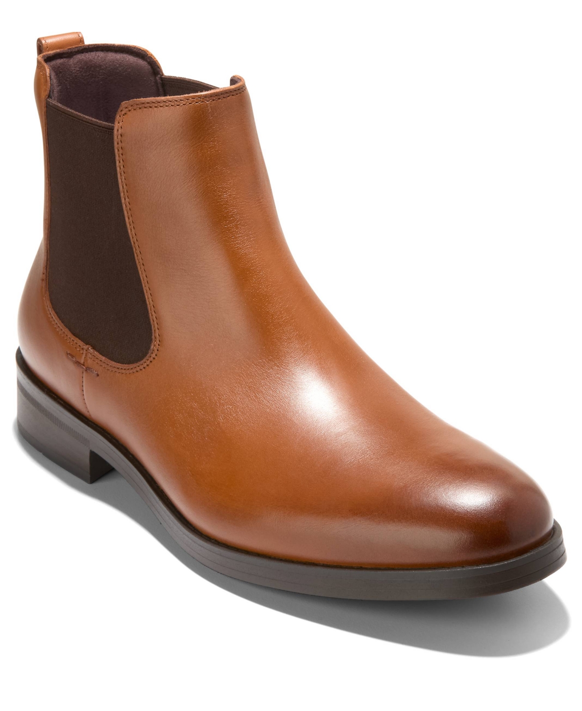 Click here for Cole Haan Mens Newmark Grand Chelsea Boots - Lava... prices