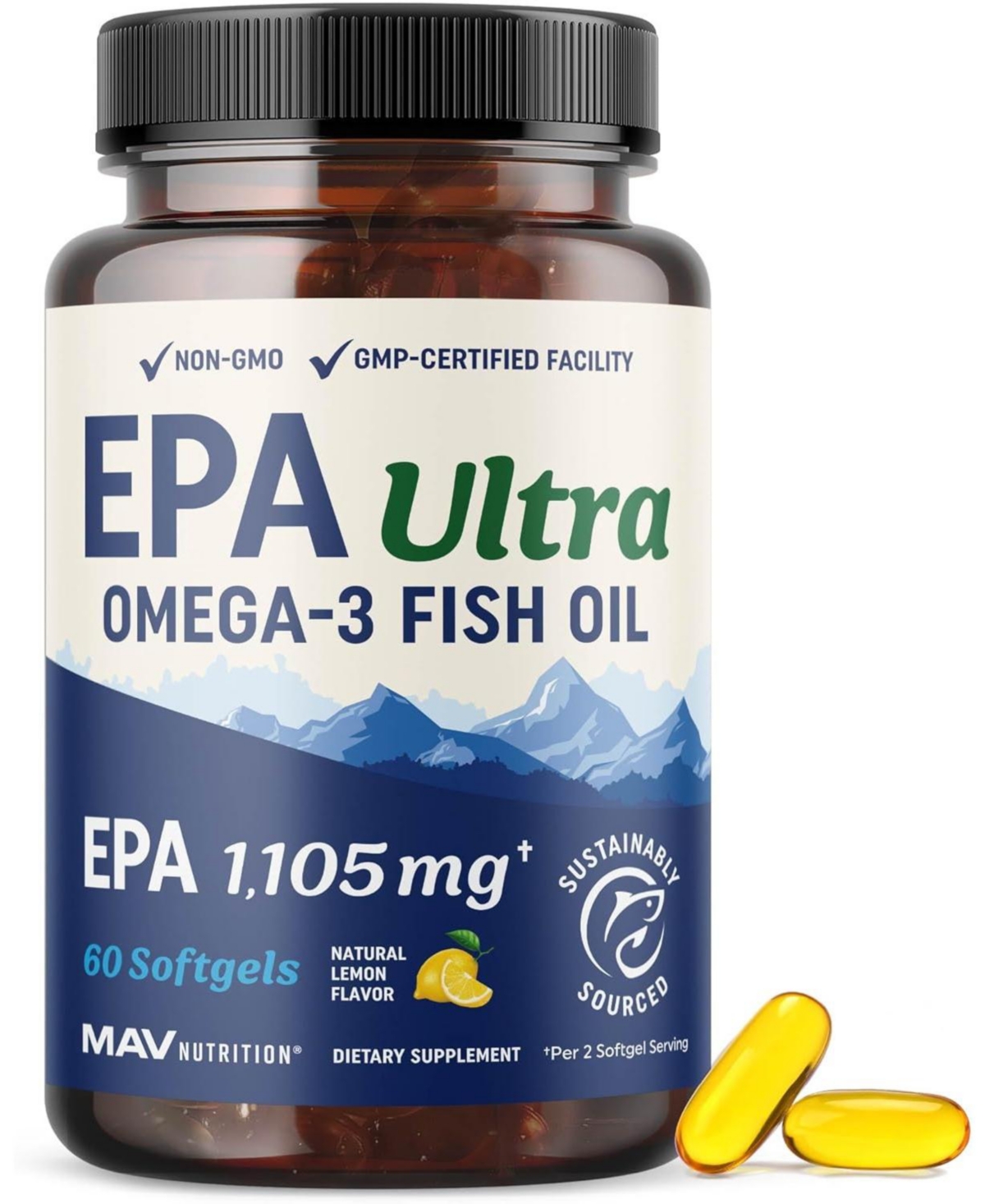 Click here for Mav Nutrition High Epa Fish Oil Softgels  60ct prices