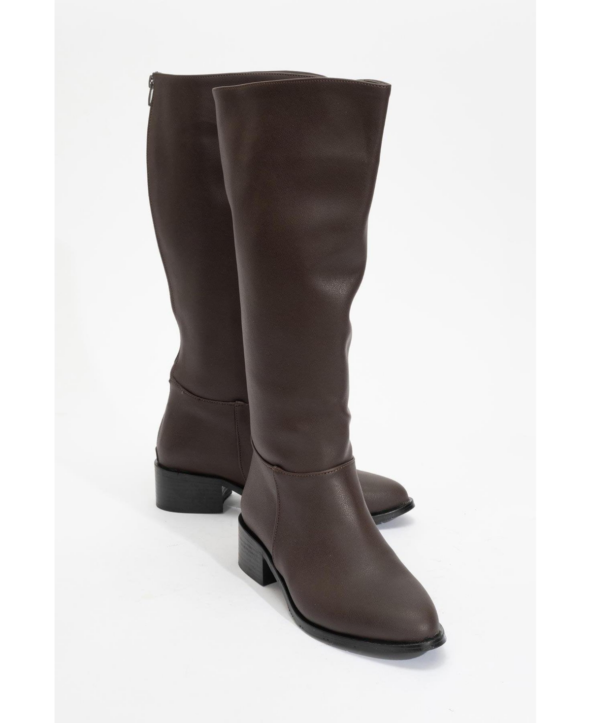 Click here for Prologue Shoes Svetlo Back Zip Knee High Boot (Wom... prices