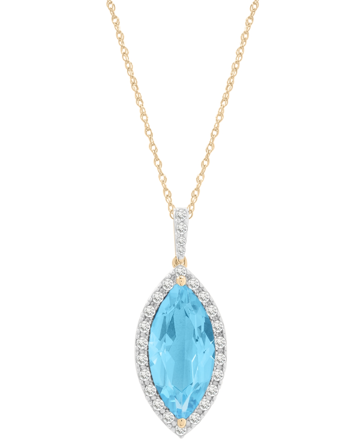Click here for Macys Blue Topaz (4 ct. t.w.) and Diamond (1/4 ct.... prices