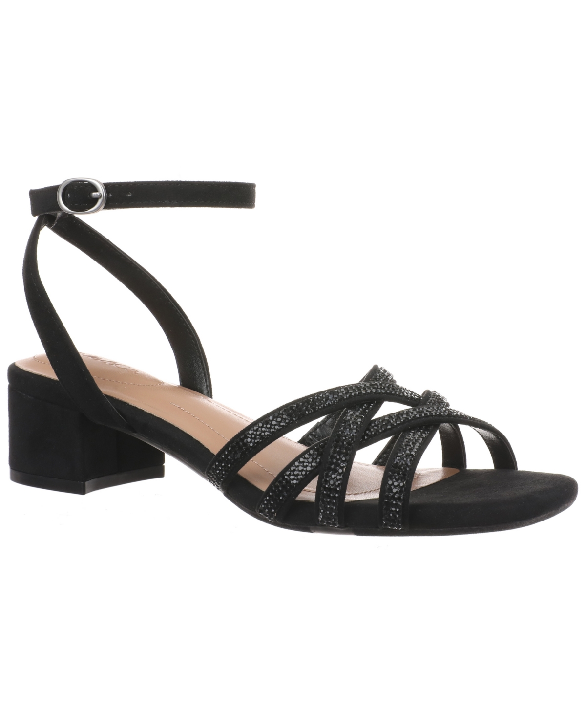Click here for Style & Co Womens Vidaaa Square Toe Embellished Sa... prices