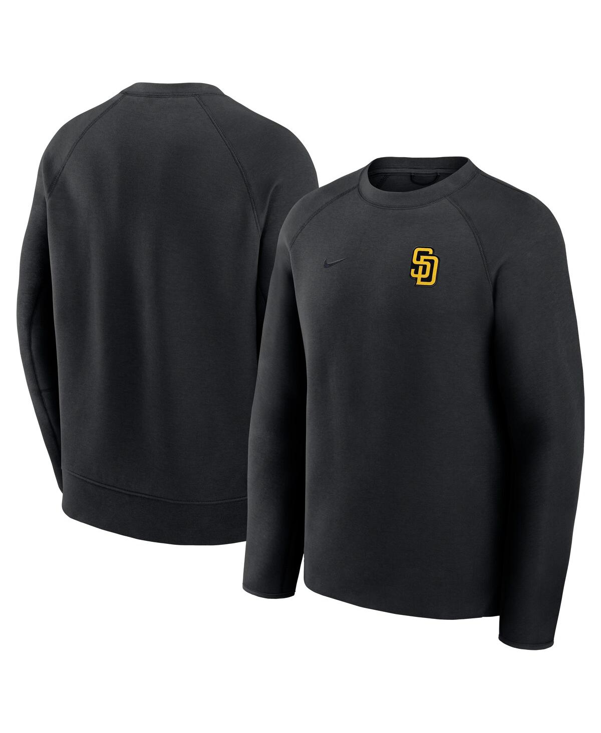 Click here for Nike Mens Black San Diego Padres Tech Fleece Ragla... prices