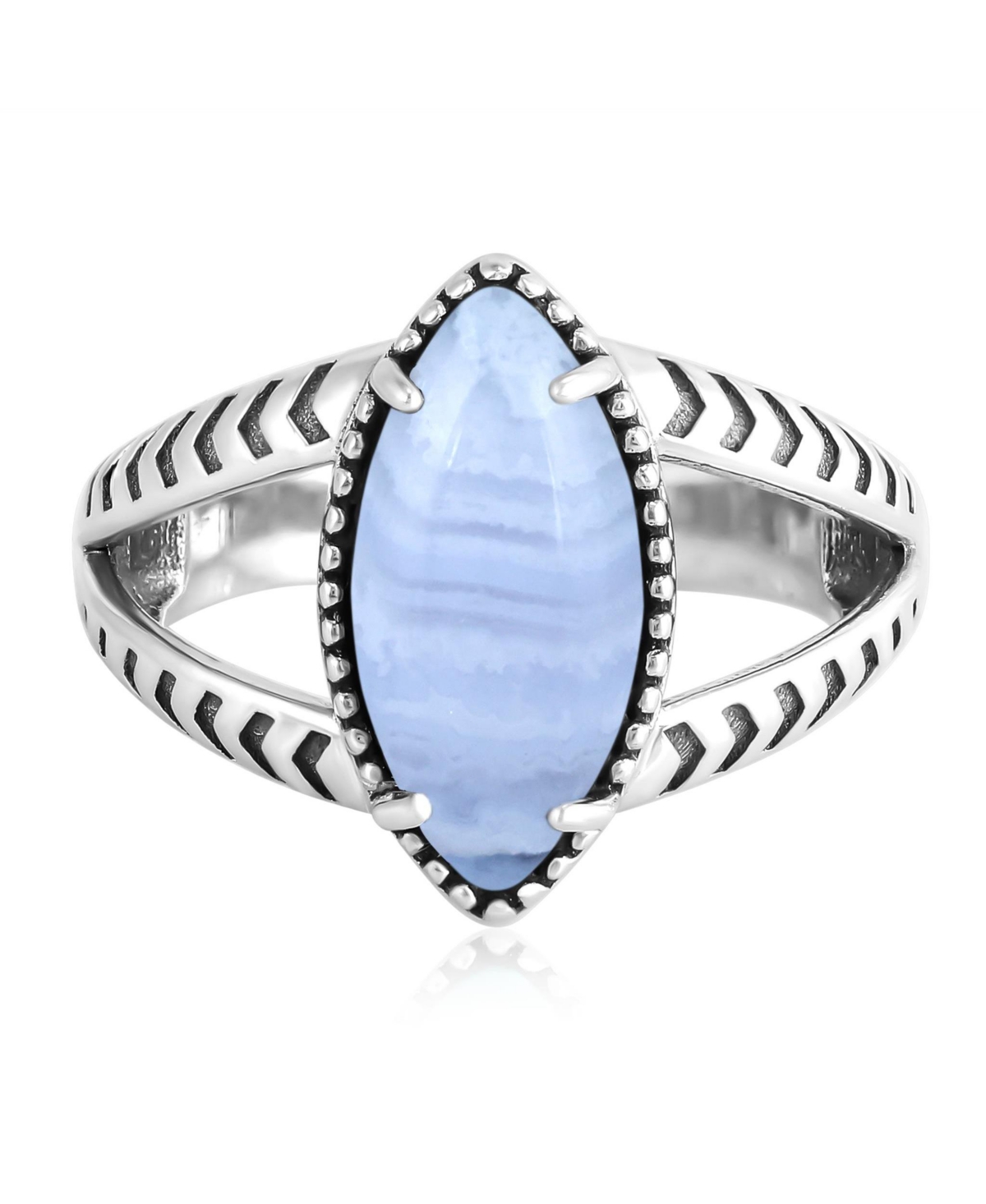 Click here for American West Jewelry Sterling Silver Blue Lace Ag... prices