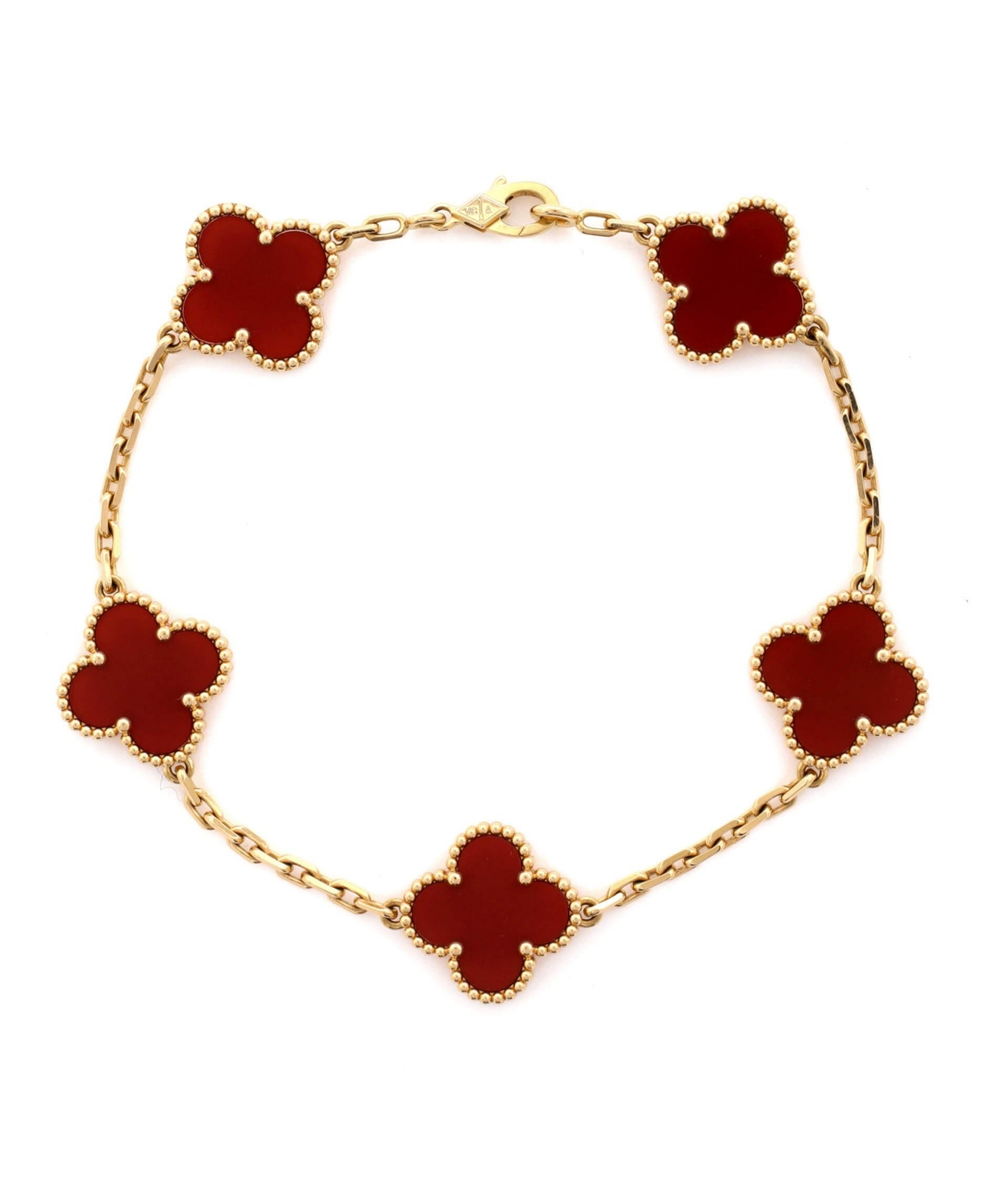 Click here for Pre-Owned Van Cleef & Arpels Vintage Alhambra 5 Mo... prices