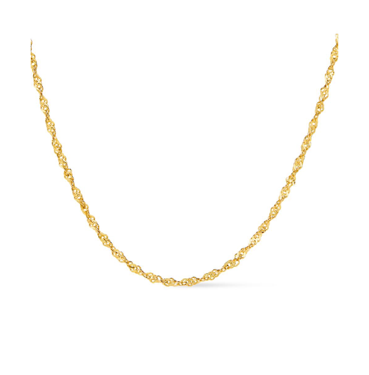Click here for Ana Luisa Slim Singapore Chain Necklace - Mickey prices