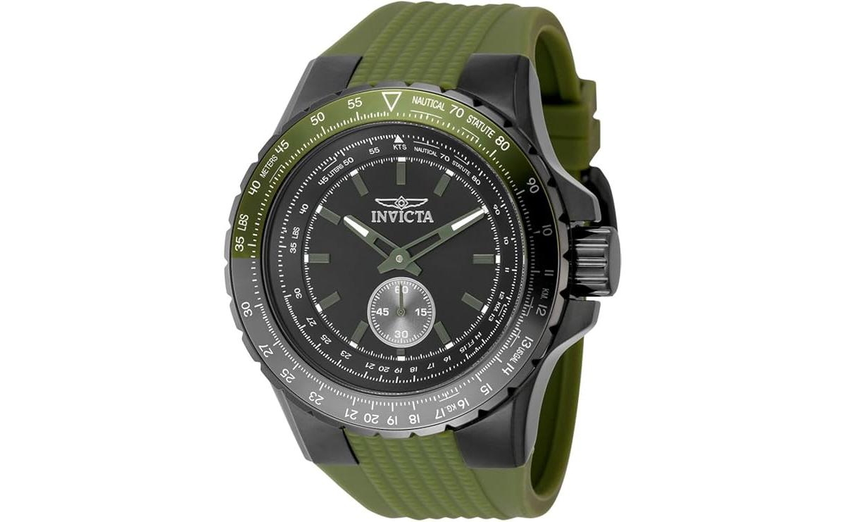 Click here for Invicta Mens 49323 Aviator Quartz Multifunction Bl... prices