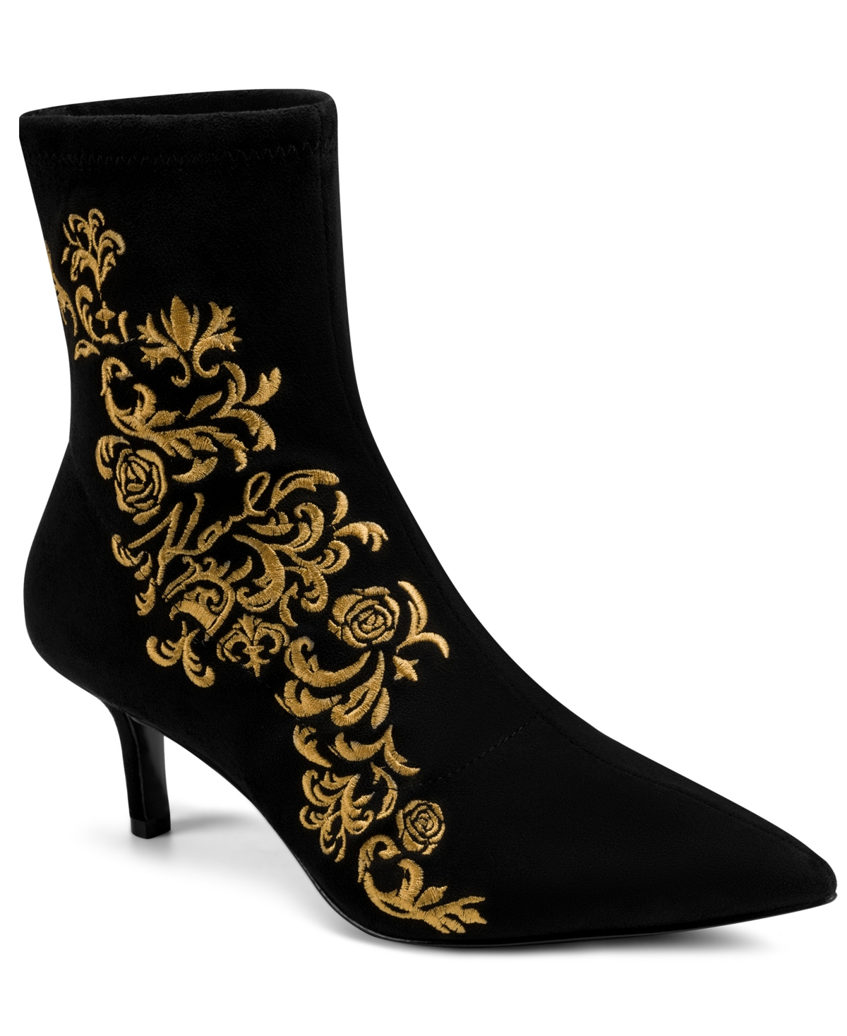 Click here for Karl Lagerfeld Paris Rupali Rococo Booties - Black prices