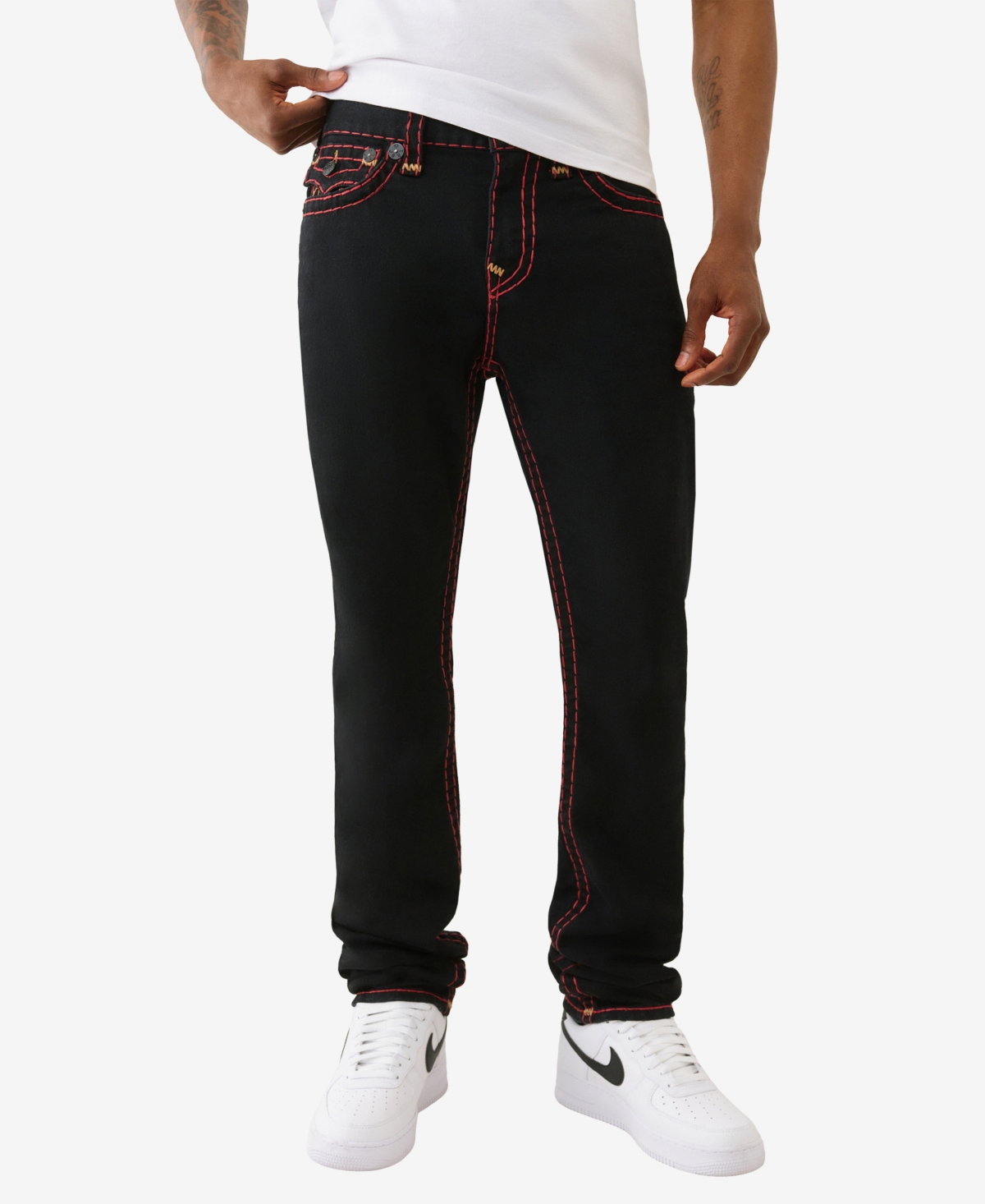 Click here for True Religion Mens Stacked Rocco Super Slim-Fit Je... prices