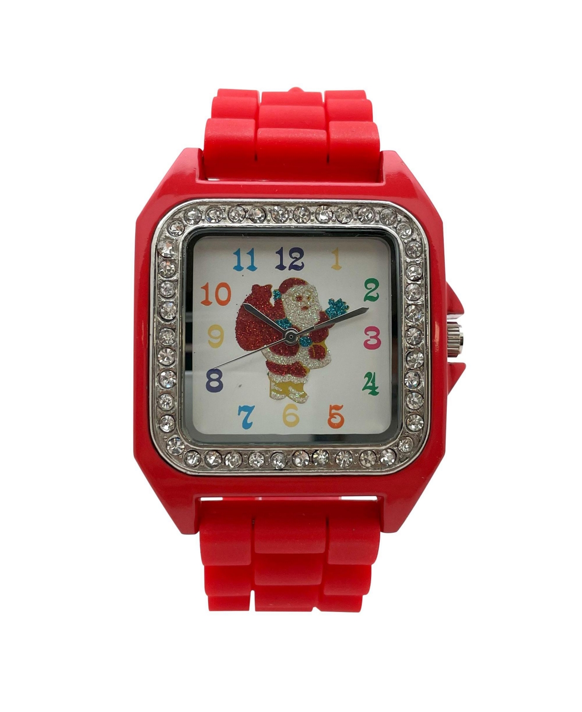 Click here for Olivia Pratt Red Merry Christmas Silicone Band The... prices
