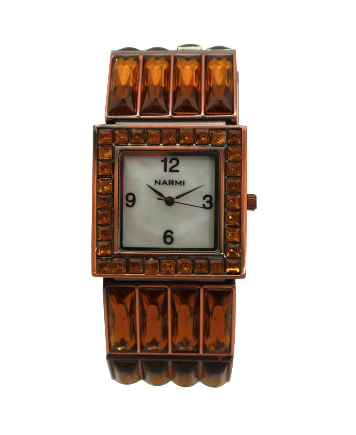 Click here for Olivia Copper Pratt Square Jewel Women Watch - Cop... prices