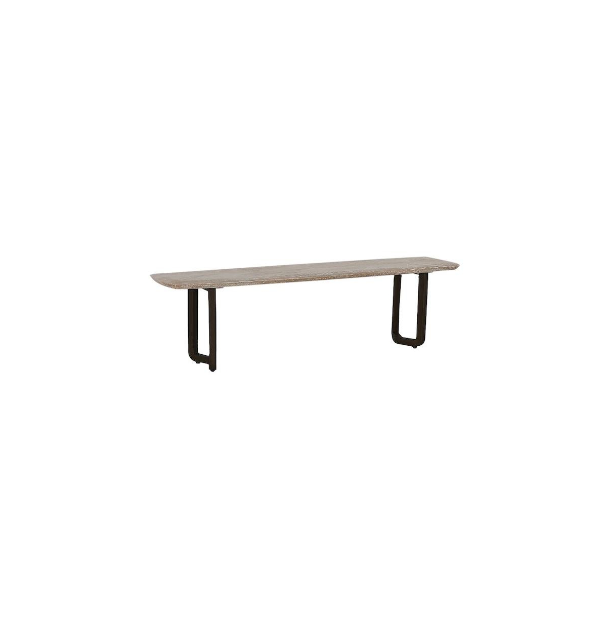 Click here for Porter Designs Nest Solid Wood Dining Bench  White... prices