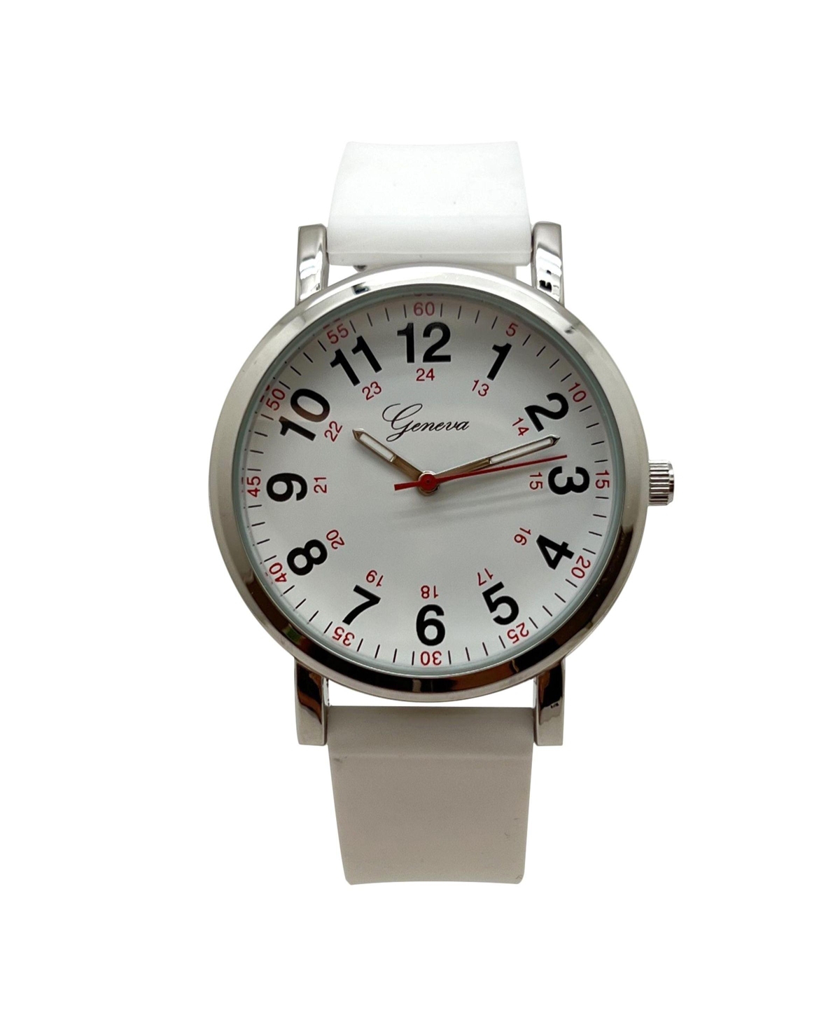 Click here for Olivia Pratt White Easy-Read Nurse Watch with Sili... prices