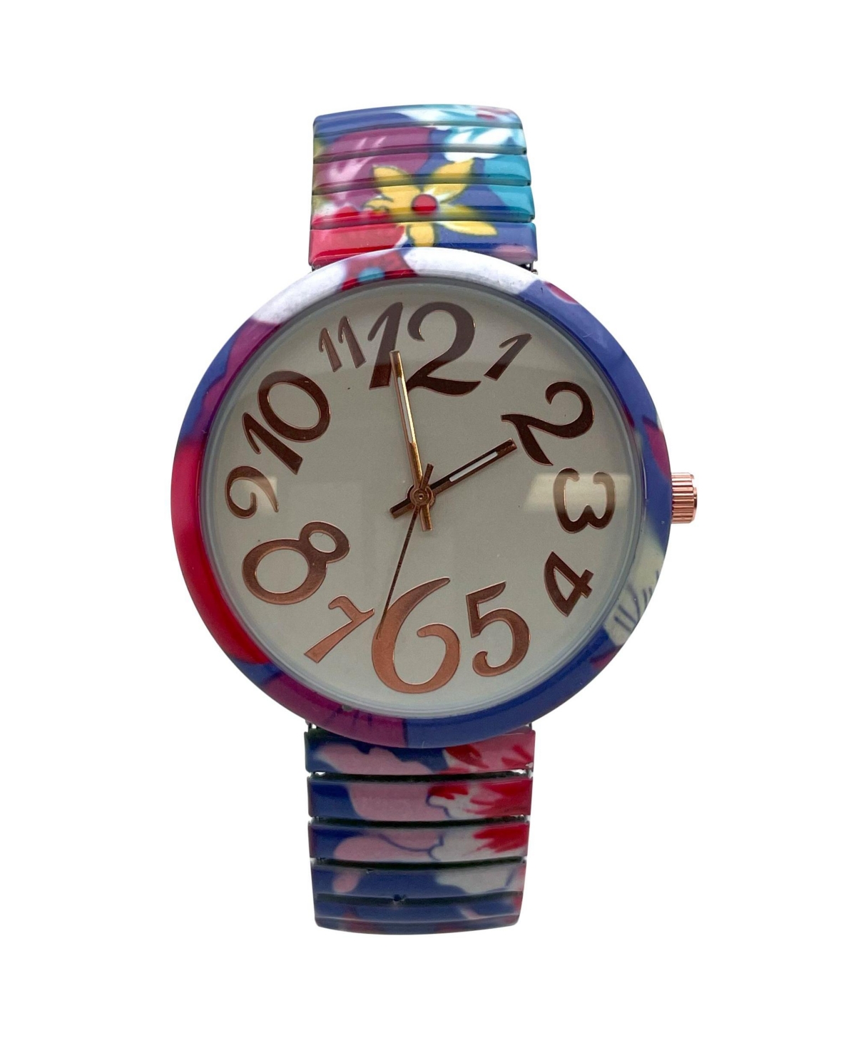 Click here for Olivia Pratt Colorful Floral Big Dial Easy Reader... prices
