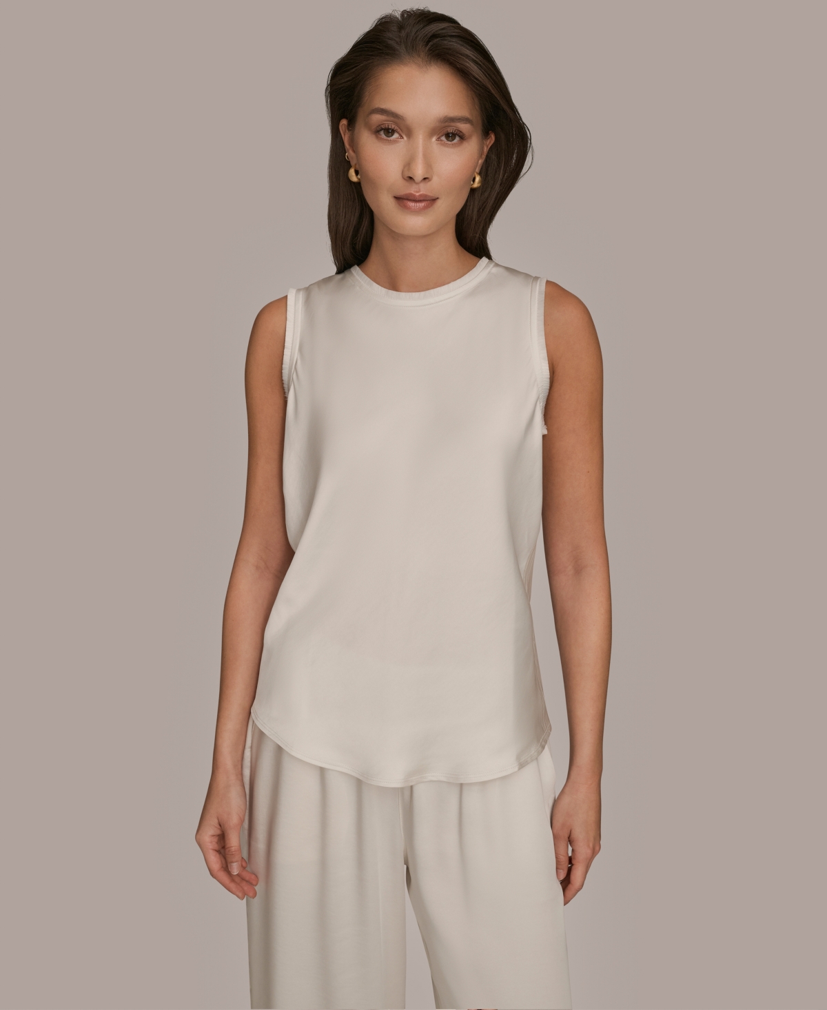 Click here for Donna Karan Weekend Womens Sleeveless Tank Top - C... prices