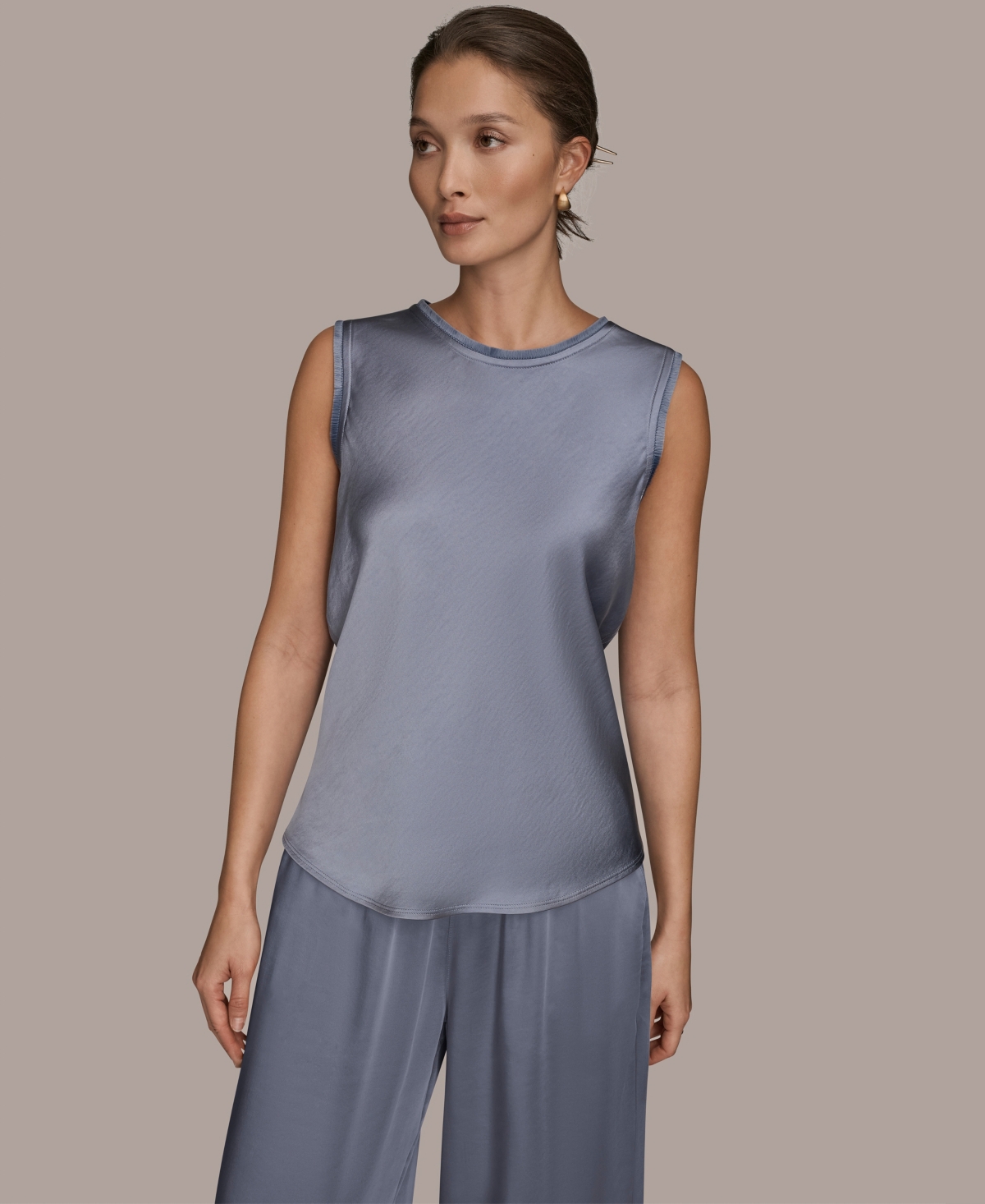 Click here for Donna Karan Weekend Womens Sleeveless Tank Top - T... prices