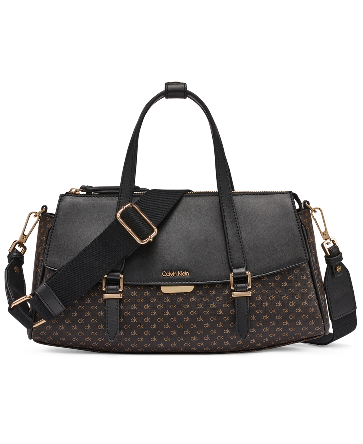 Click here for Calvin Klein Irene Crossbody Medium Strap Satchel... prices