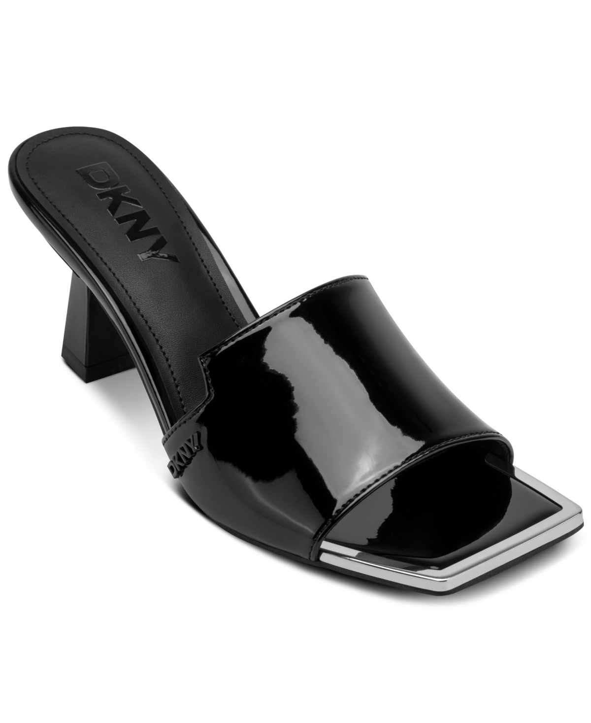 Click here for Dkny Womens Kailyn Slip On Dress Sandals - Black prices