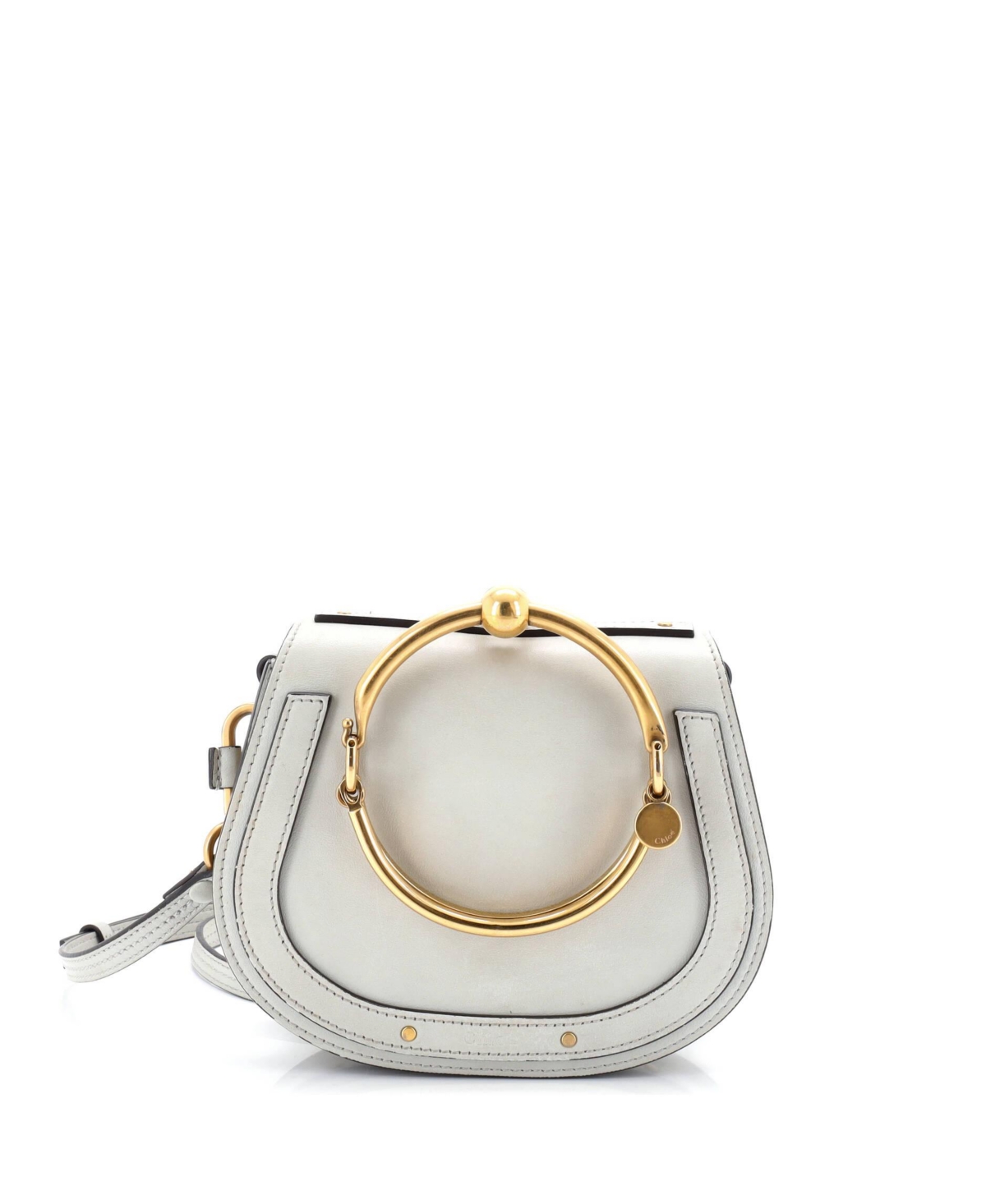 Click here for Pre-Owned Chloe Small Nile Crossbody Bag Leather -... prices