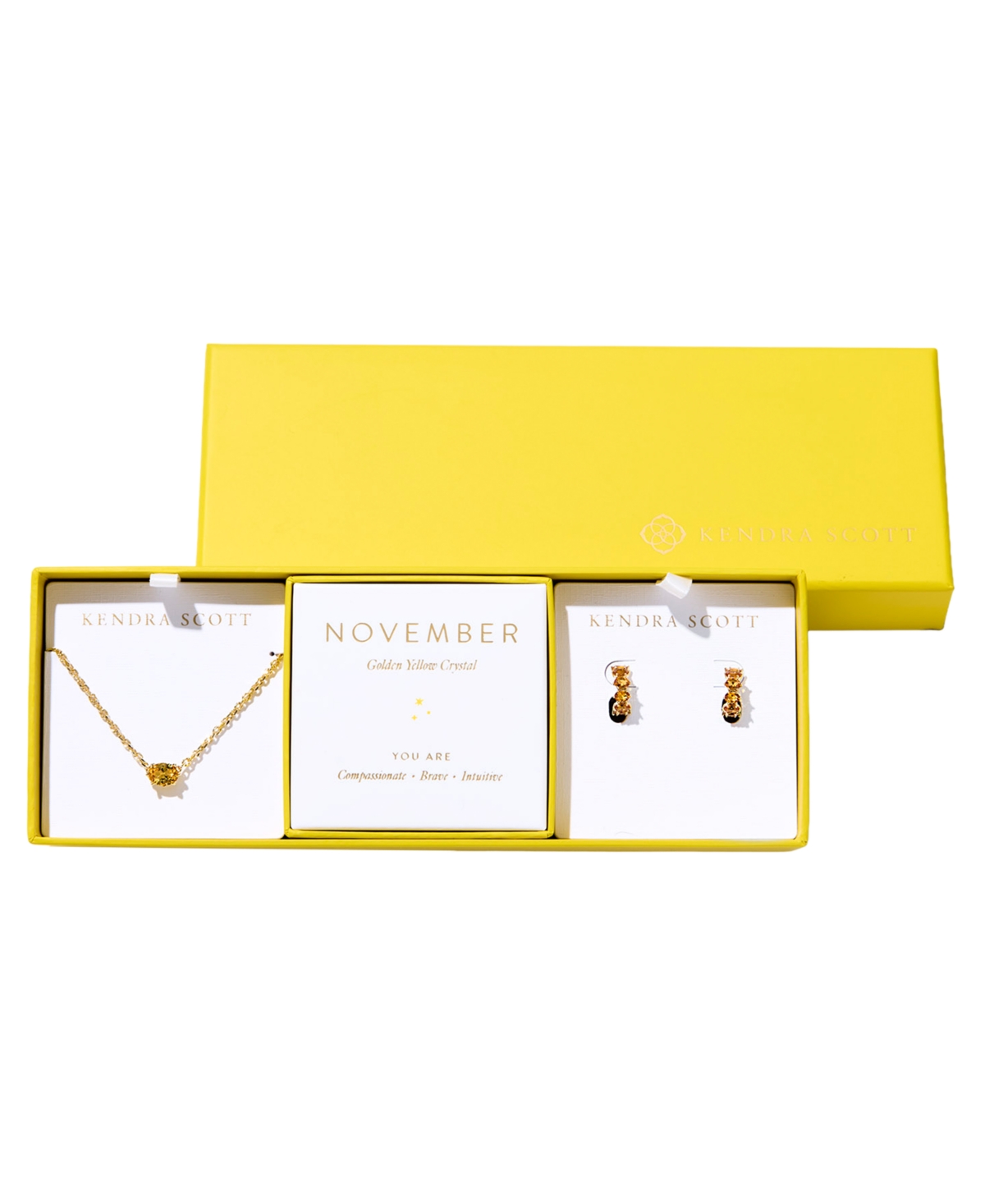 Click here for Kendra Scott 2-Piece Cubic Zirconia Cailin Pendant... prices