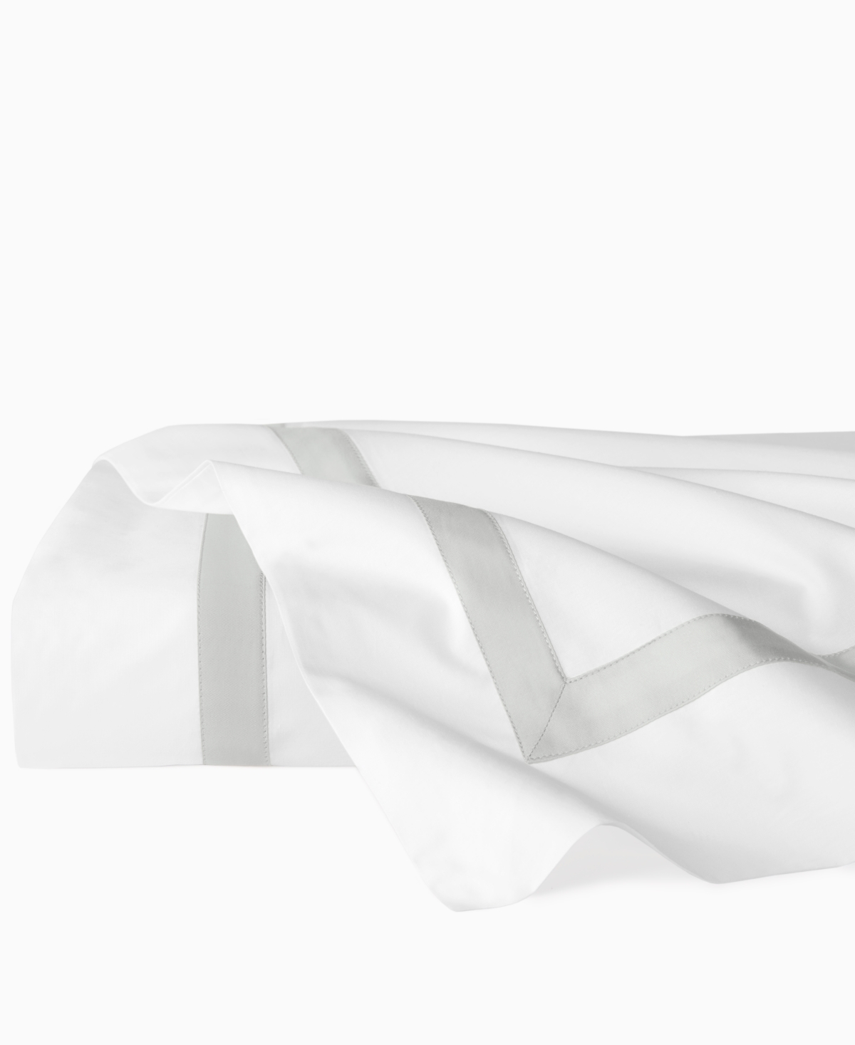 Click here for Sferra Estate Woven Cotton Flat Sheet  Twin - Whit... prices