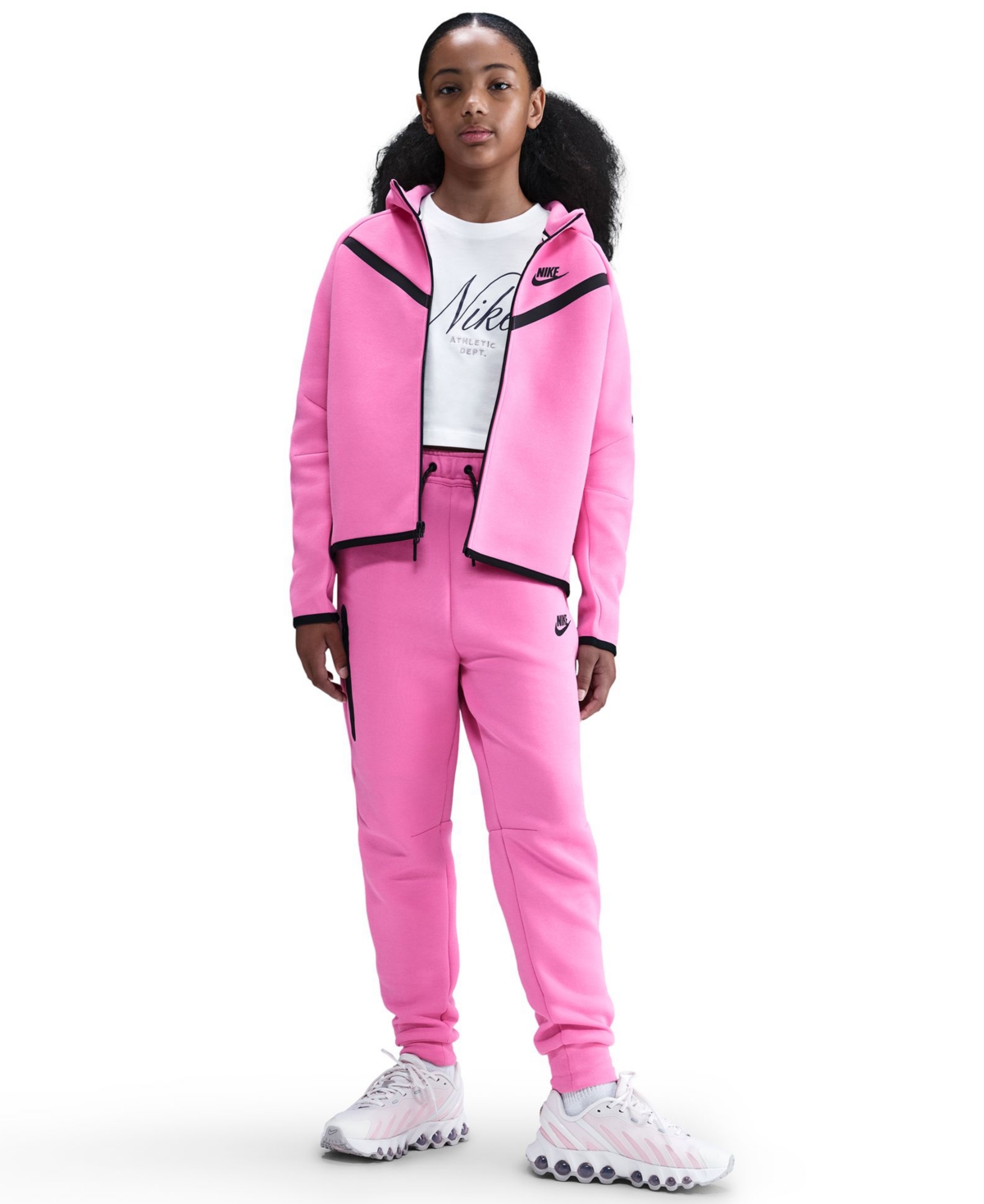 Click here for Nike Girls 7-16 Sportswear Tech Fleece Pull-On Jog... prices