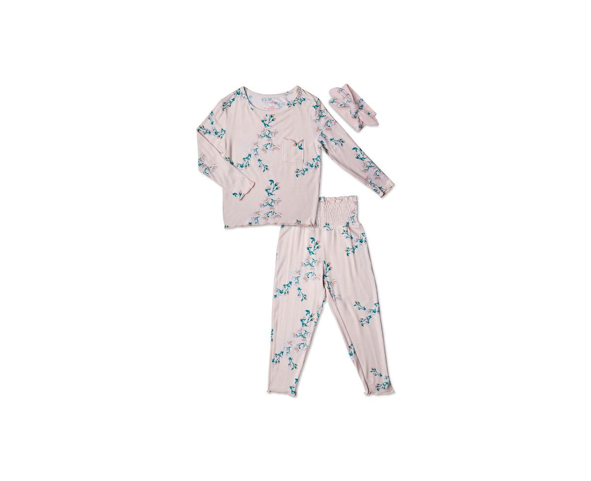 Click here for Everly Grey Little Girls Charlie Fitted Two-Piece... prices