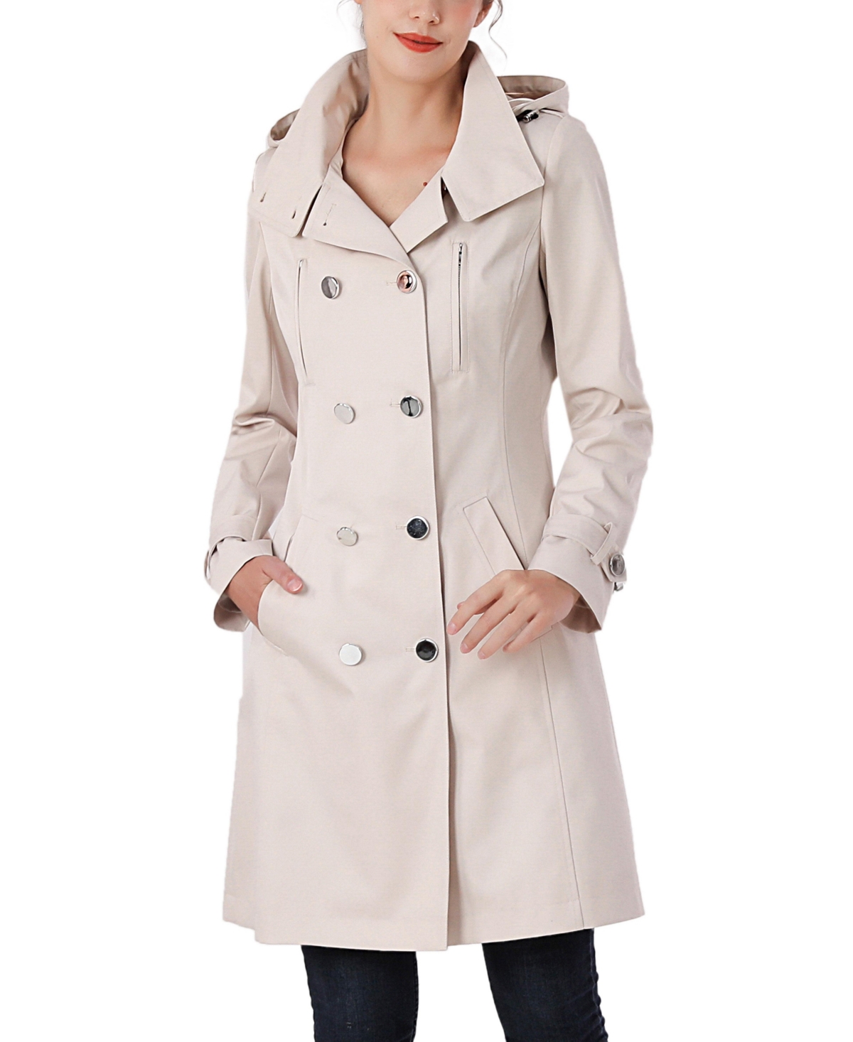 Click here for kimi + kai Womens kimi + kai Mid-Length Trench Coa... prices