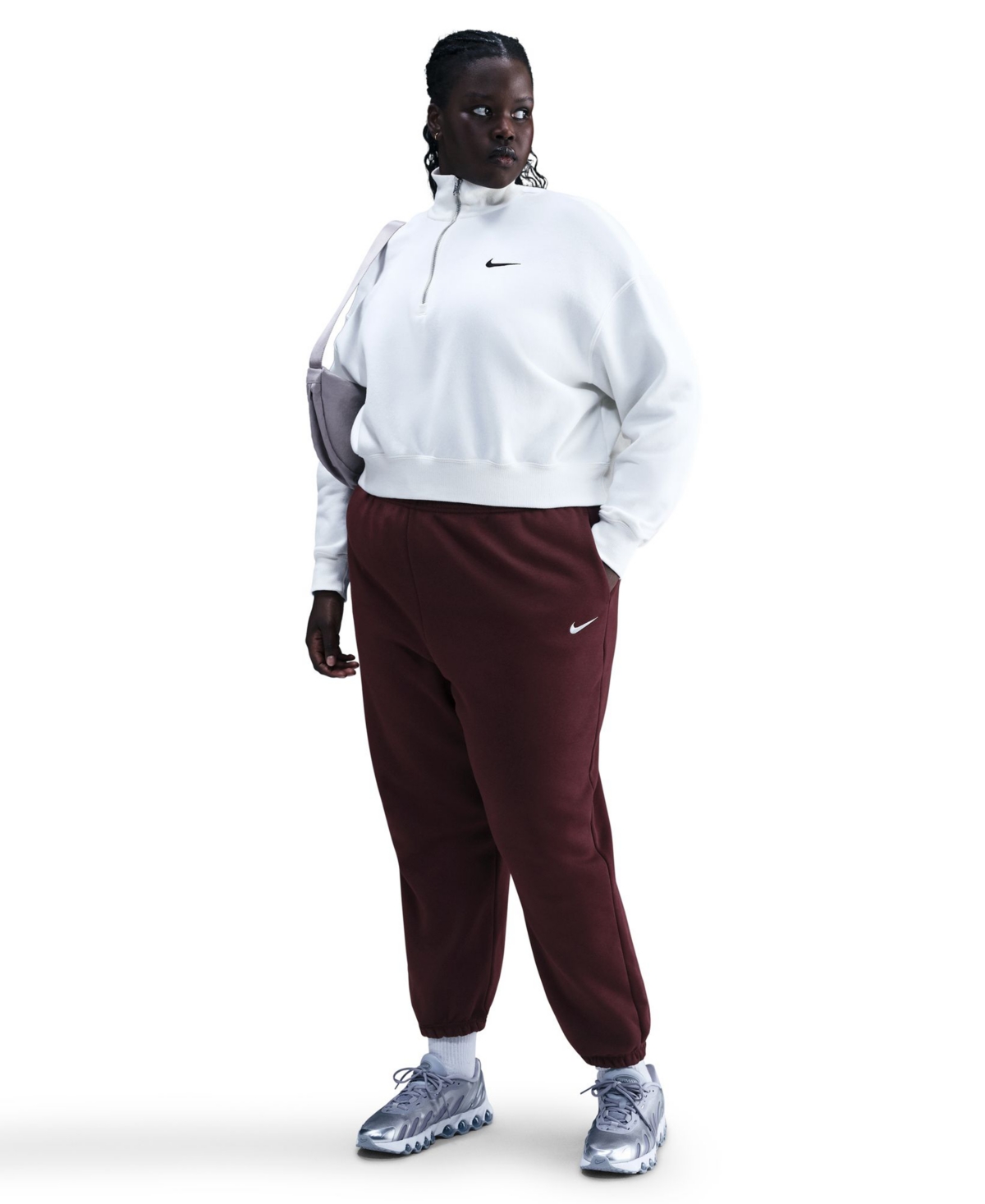 Click here for Nike Sportswear Plus Size Phoenix Fleece High-Wais... prices