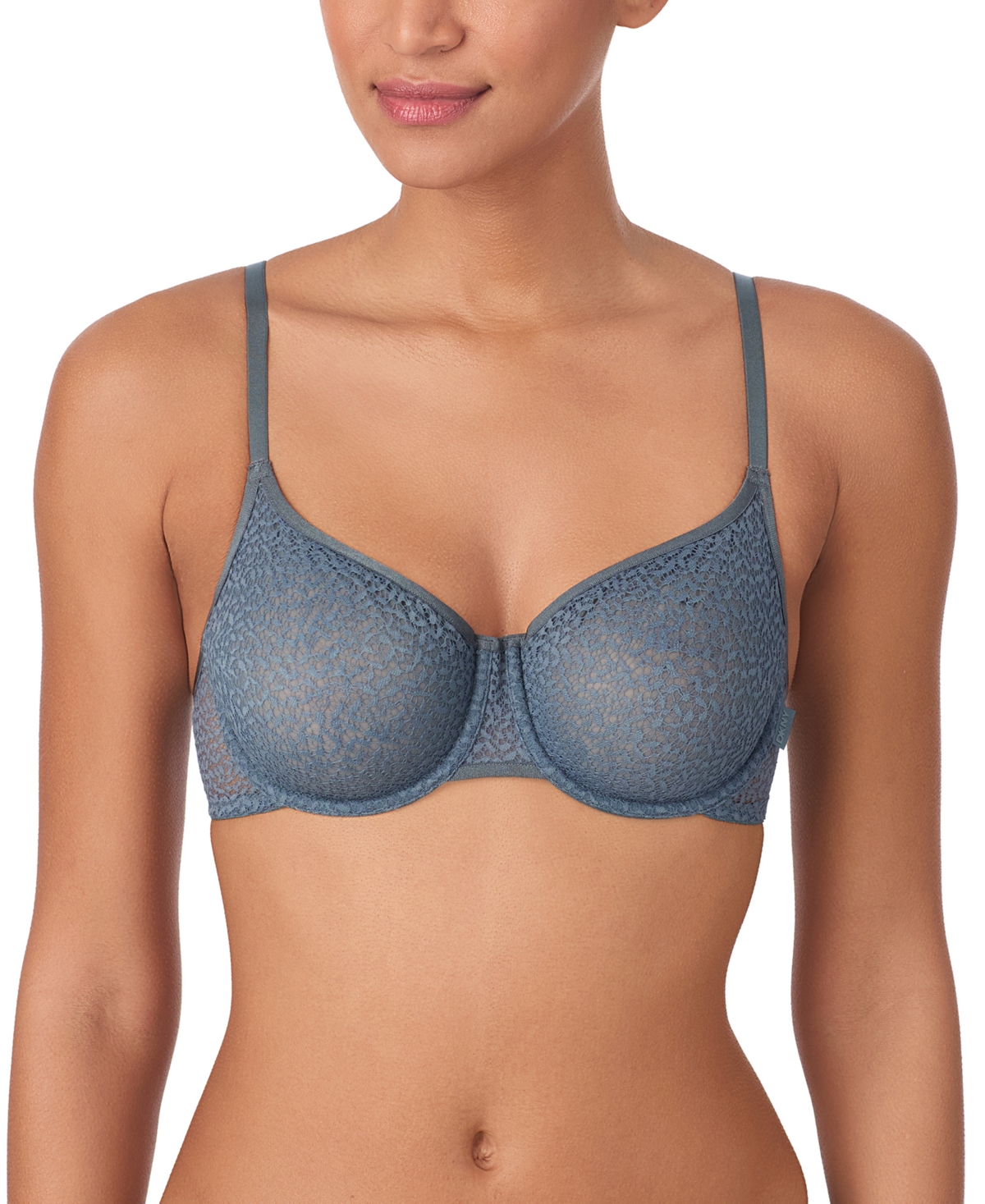 Click here for Dkny Womens Modern Lace Sheer Demi Bra - Stormy We... prices
