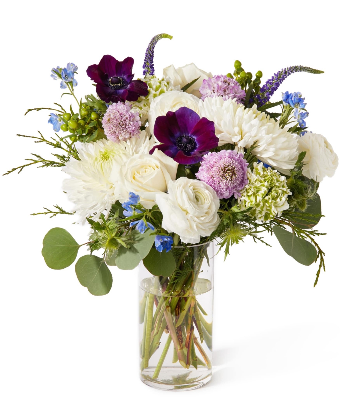 Click here for UrbanStems Holiday The Snowfall Fresh Flower Bouqu... prices
