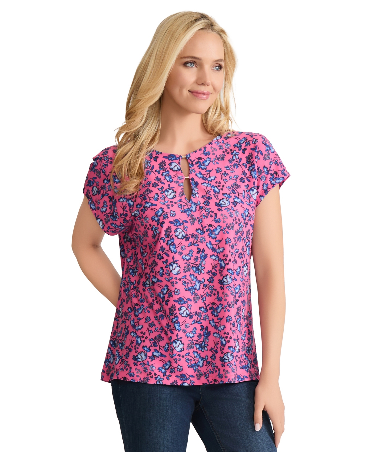 Click here for Jones New York Womens Double Trim Extended Shoulde... prices