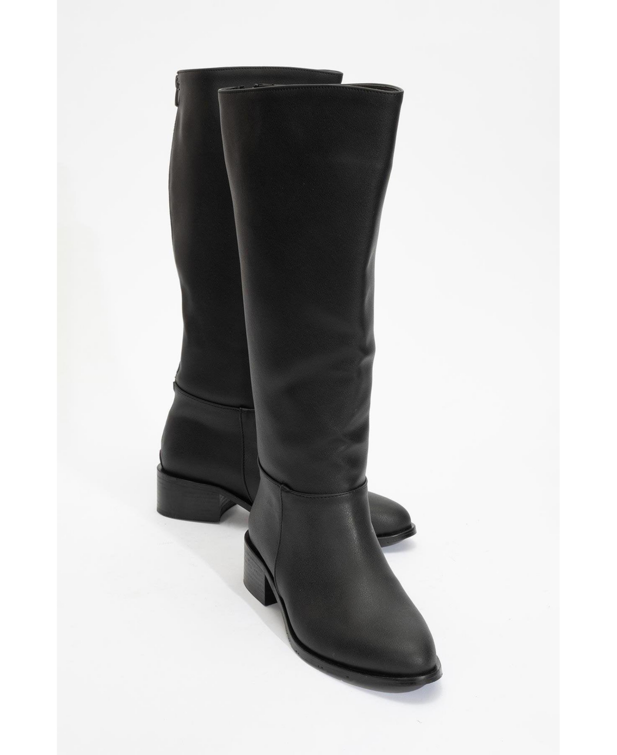 Click here for Prologue Shoes Svetlo Back Zip Knee High Boot (Wom... prices