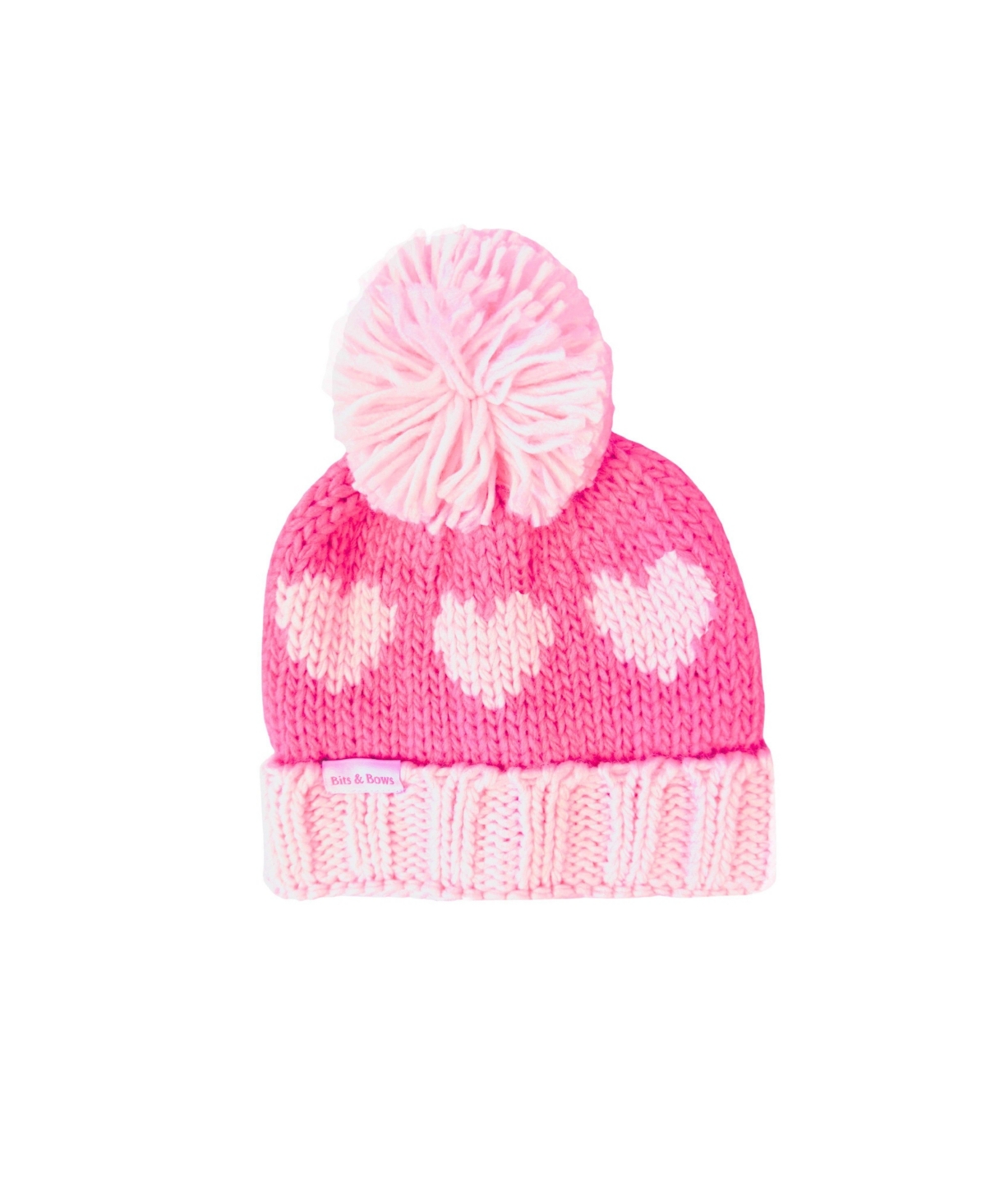 Click here for Bits & Bows Girls Hearts Bobble Hat prices