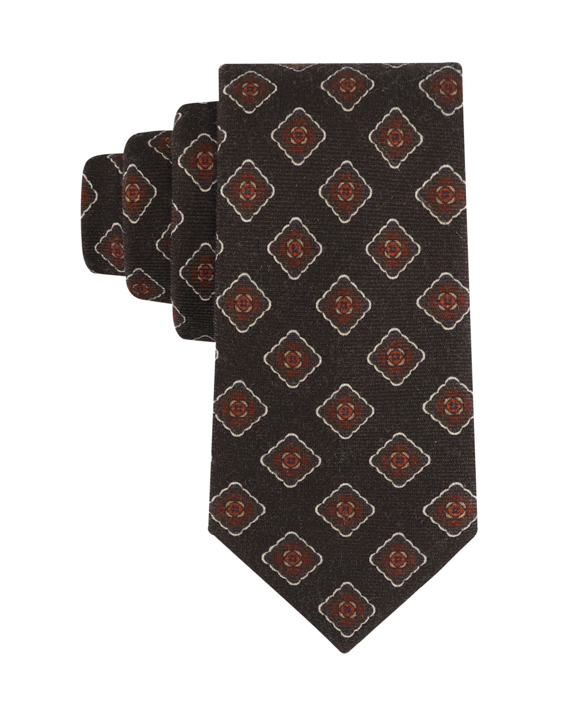 Click here for Tommy Hilfiger Mens Holden Medallion Print Tie - B... prices