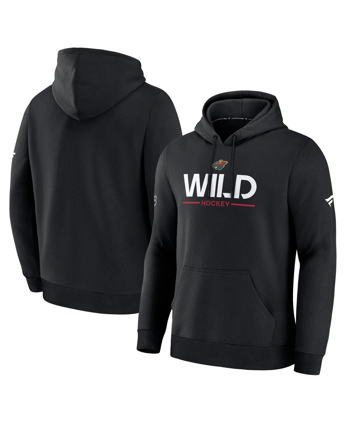 Click here for Fanatics Mens Black Minnesota Wild Authentic Pro P... prices