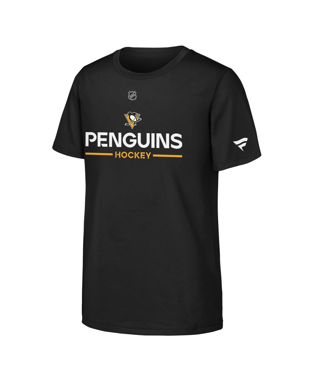 Click here for Fanatics Big Boys and Girls Black Pittsburgh Pengu... prices